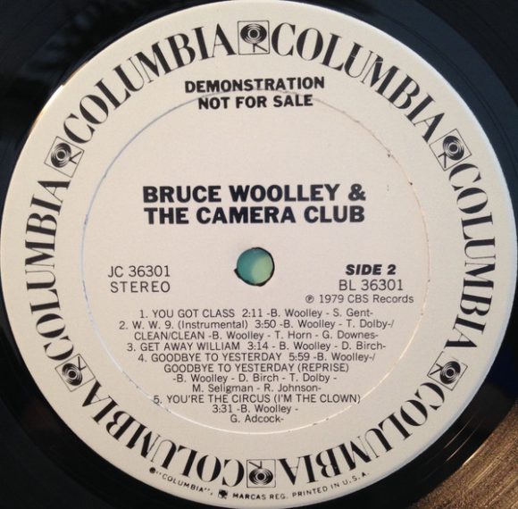 Bruce Woolley & The Camera Club - Vinyl Paradise